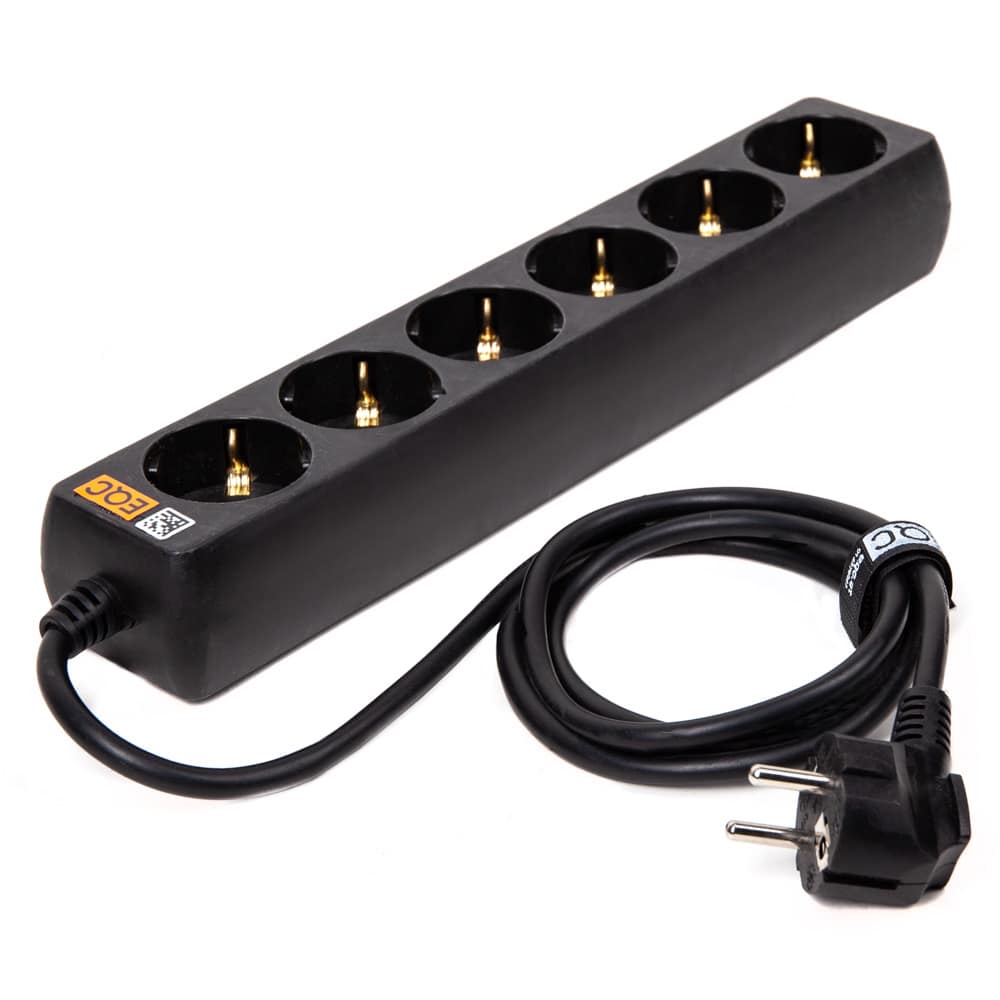 Power Strip 6 Sockets - equipment.cafe