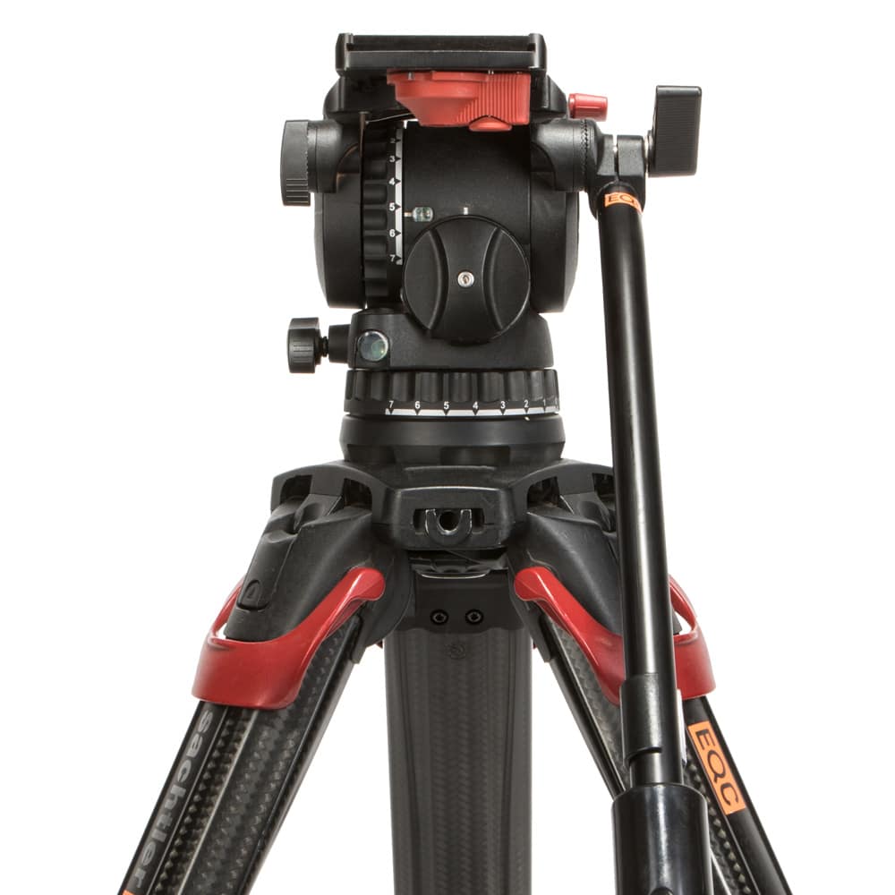 Sachtler aktiv12T mit Flowtech 100 MS Stativ - equipment.cafe